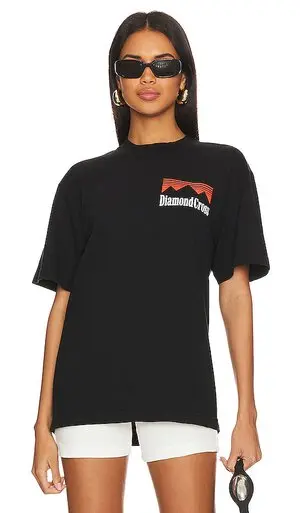 DIAMOND CROSS RANCH Full Moon T-shirt - Black