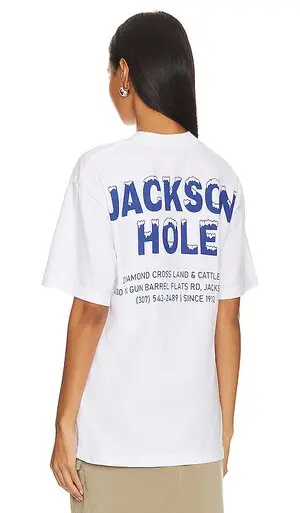 DIAMOND CROSS RANCH T-shirt In White