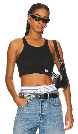 Alexander Wang Cropped Classic Racer Tank