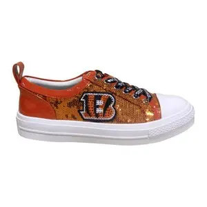 CUCE Cincinnati Bengals Team Sequin Sneakers