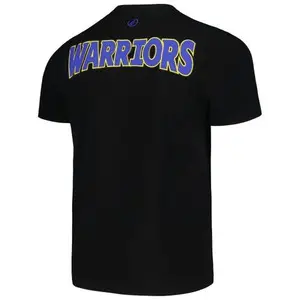 FISLL Golden State Warriors 3d Puff Print Sliced Logo T-shirt