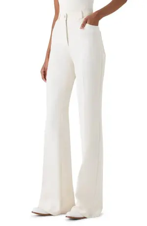 Akris Farid High-waist Cotton-blend Pants