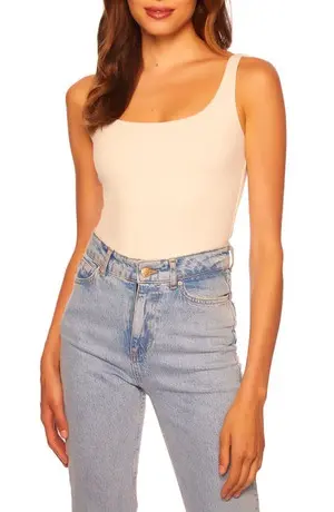 Susana Monaco Essential Everyday Tank - Blanched Almond