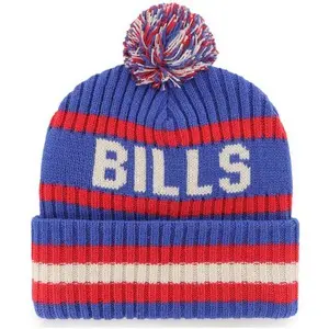 '47 Buffalo Bills Bering Knit Hat With Pom - Royal