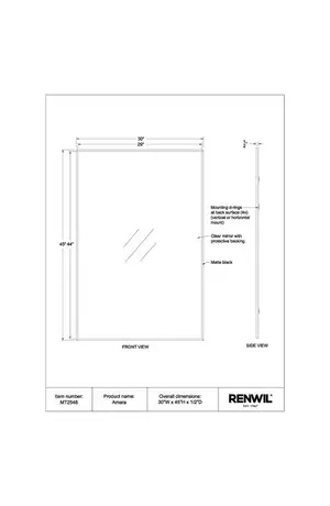 RENWIL Amara Mirror