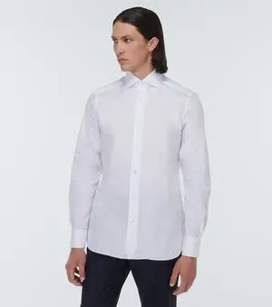 Zegna Cotton Poplin Shirt