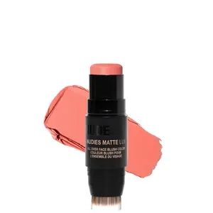 NUDESTIX Nudies Matte Lux All Over Face Blush Colour 7g - Pretty Peachy