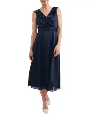 HOBBS LONDON Romina Dress - Navy
