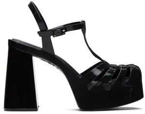 Melissa Melissa Black Party Heels - Ah847 Black