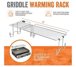 YUKON GLORY Griddle Warming Rack For 22' Blacks One