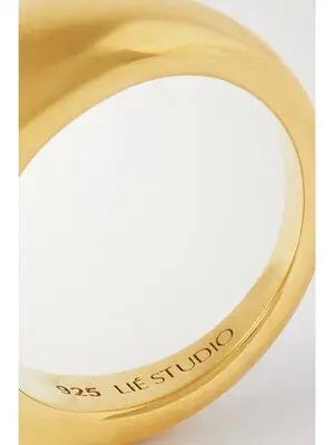 Lié Studio The Anna -plated Silver Ring - Gold