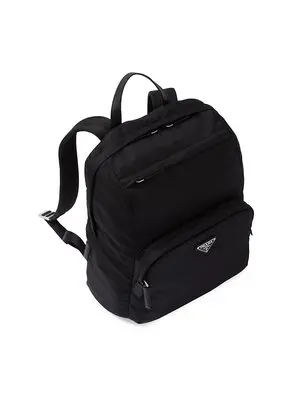 Prada Re-nylon And Saffiano Leather Backpack