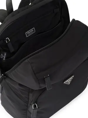 Prada Re-nylon And Saffiano Leather Backpack