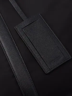 Prada Re-nylon And Saffiano Leather Duffel Bag