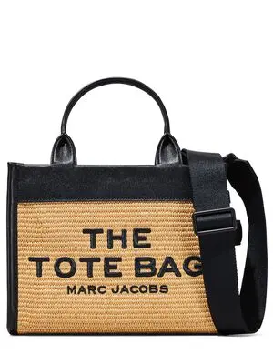 Marc Jacobs The Small Tote Raffia Effect Bag - Natural
