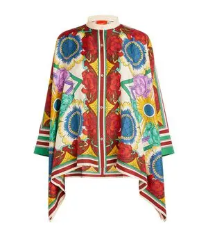 La DoubleJ Silk Foulard Shirt