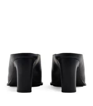 Bottega Veneta Leather Tex Mules 70