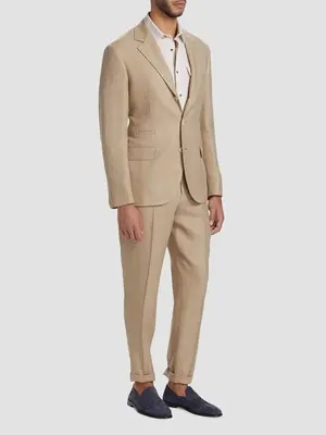 Brunello Cucinelli Linen & Silk Two-piece Suit