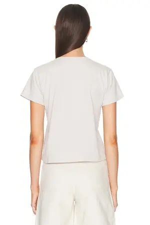 LESET The Margo Tee - Creme