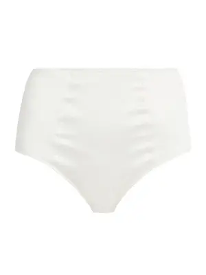 Kiki De Montparnasse Tous Les Jours High-waist Stretch-silk Brief