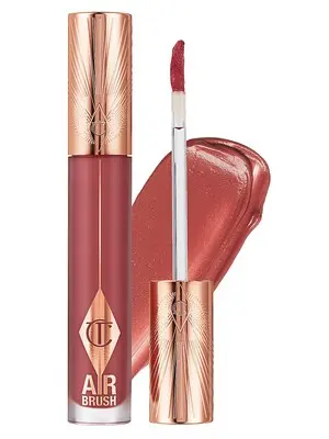 Charlotte Tilbury Airbrush Flawless Matte Liquid Lipstick Pillow Talk Medium Blur