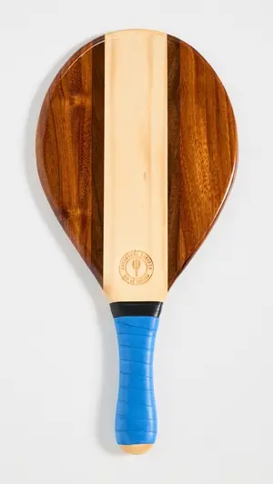 Frescobol Carioca Trancoso Beach Bat Set Blue