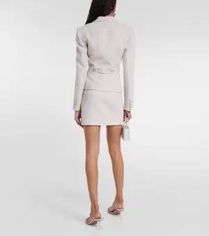 Alessandra Rich Sequined Tweed Blazer