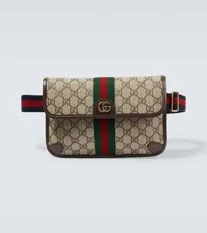 Gucci Ophidia Gg Small Canvas Belt Bag - Beige