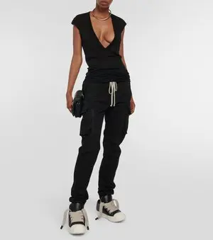 Rick Owens Jumbo Lace Leather Sneakers