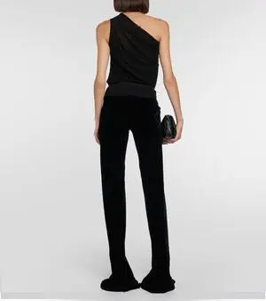 Rick Owens Wide-leg Velvet Pants