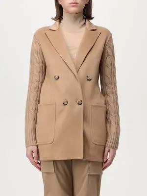 Max Mara Max Mara Dalida Jacket In Wool And Cashmere Camel