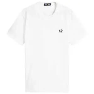 Fred Perry Ringer T-shirt - White