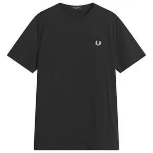 Fred Perry Logo T-shirt - Black