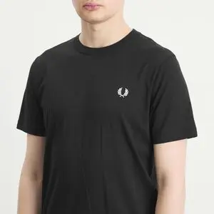 Fred Perry Logo T-shirt - Black
