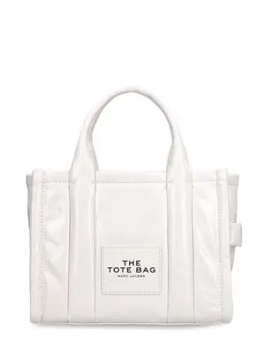 Marc Jacobs MARC JACOBS The Small Leather Tote Bag - White