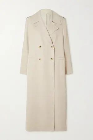 TOTEME Belted Twill Trench Coat