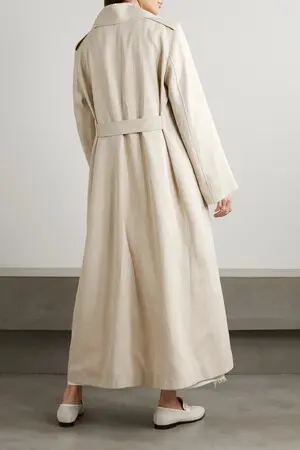 TOTEME Belted Twill Trench Coat