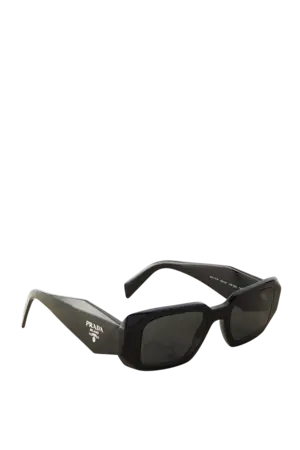 Prada Square-frame Sunglasses - Black