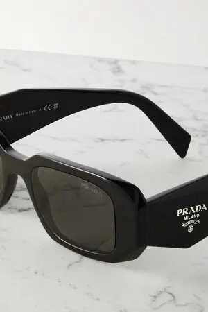 Prada Square-frame Sunglasses - Black