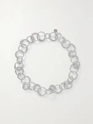 Lié Studio The Laura -plated Link Necklace - Silver