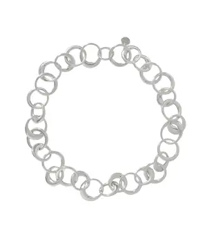 Lié Studio The Laura -plated Link Necklace - Silver