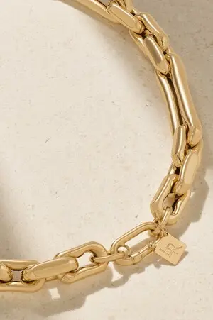 Lauren Rubinski 14-karat Link Necklace