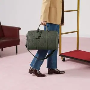 Gucci Jumbo Gg Small Duffle Bag