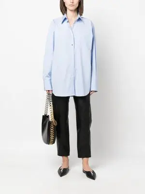 Stella McCartney Oversized Long-sleeve Cotton Shirt