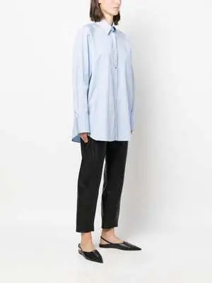 Stella McCartney Oversized Long-sleeve Cotton Shirt