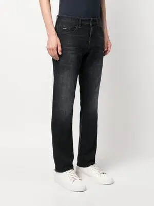 BOSS Mid-rise Straight-leg Jeans
