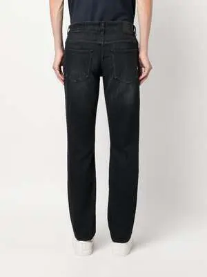 BOSS Mid-rise Straight-leg Jeans