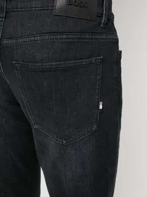 BOSS Mid-rise Straight-leg Jeans