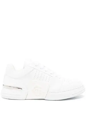 Philipp Plein Royal Street Logo-embossed Sneakers - White