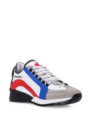 Dsquared2 Logo-embroidered Panelled Sneakers